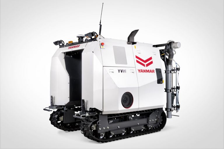 Yanmar livre un robot de pulvérisation intelligent YV01 en France ...