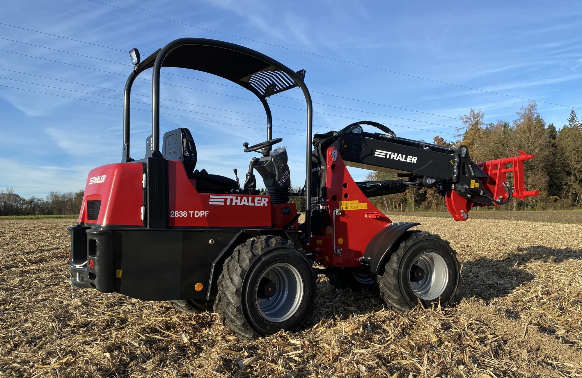 Thaler yard loaders: 100% powered by YANMAR - Yanmar Europe Industrial