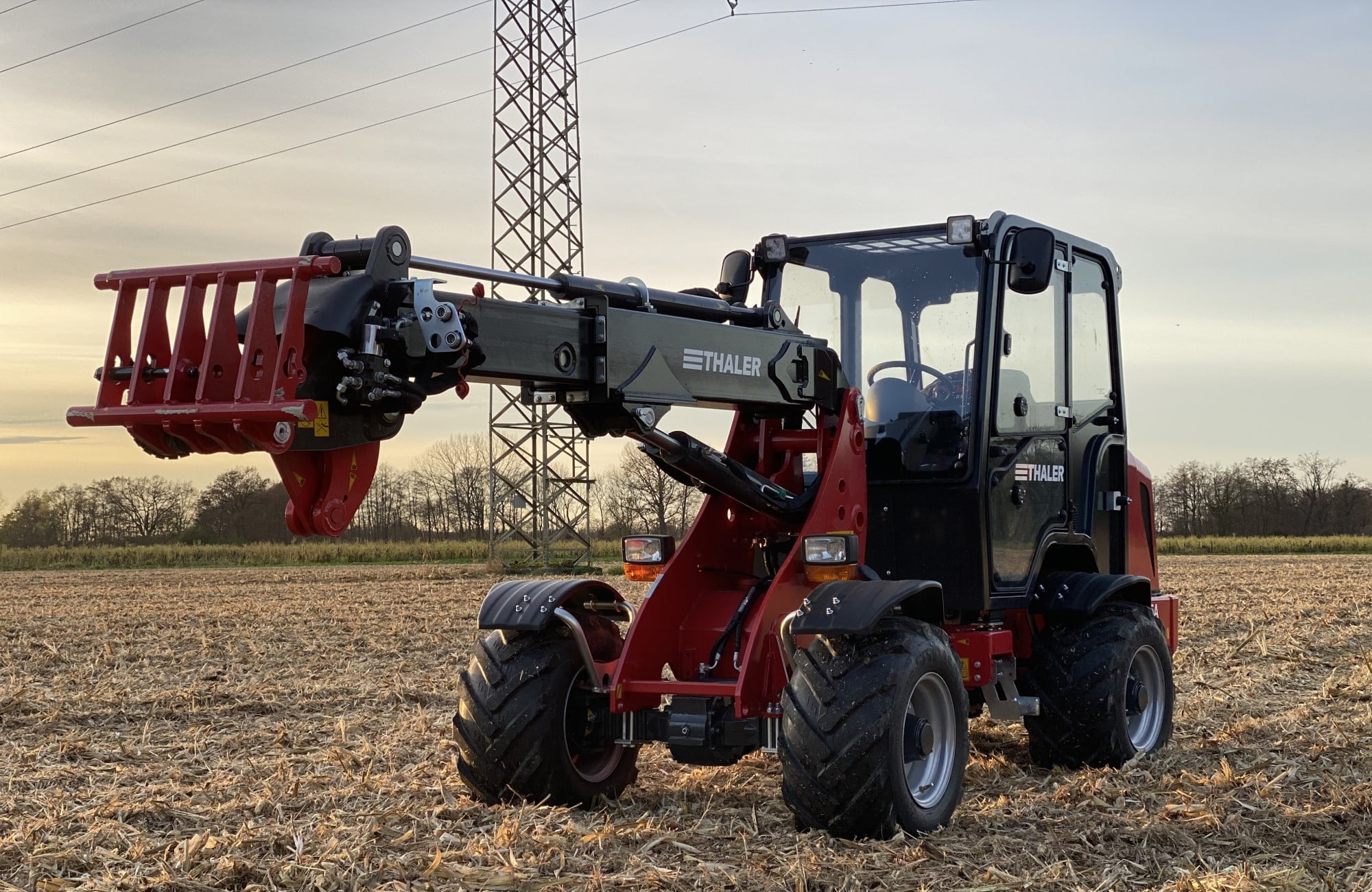Thaler yard loaders: 100% powered by YANMAR - Yanmar Europe Industrial