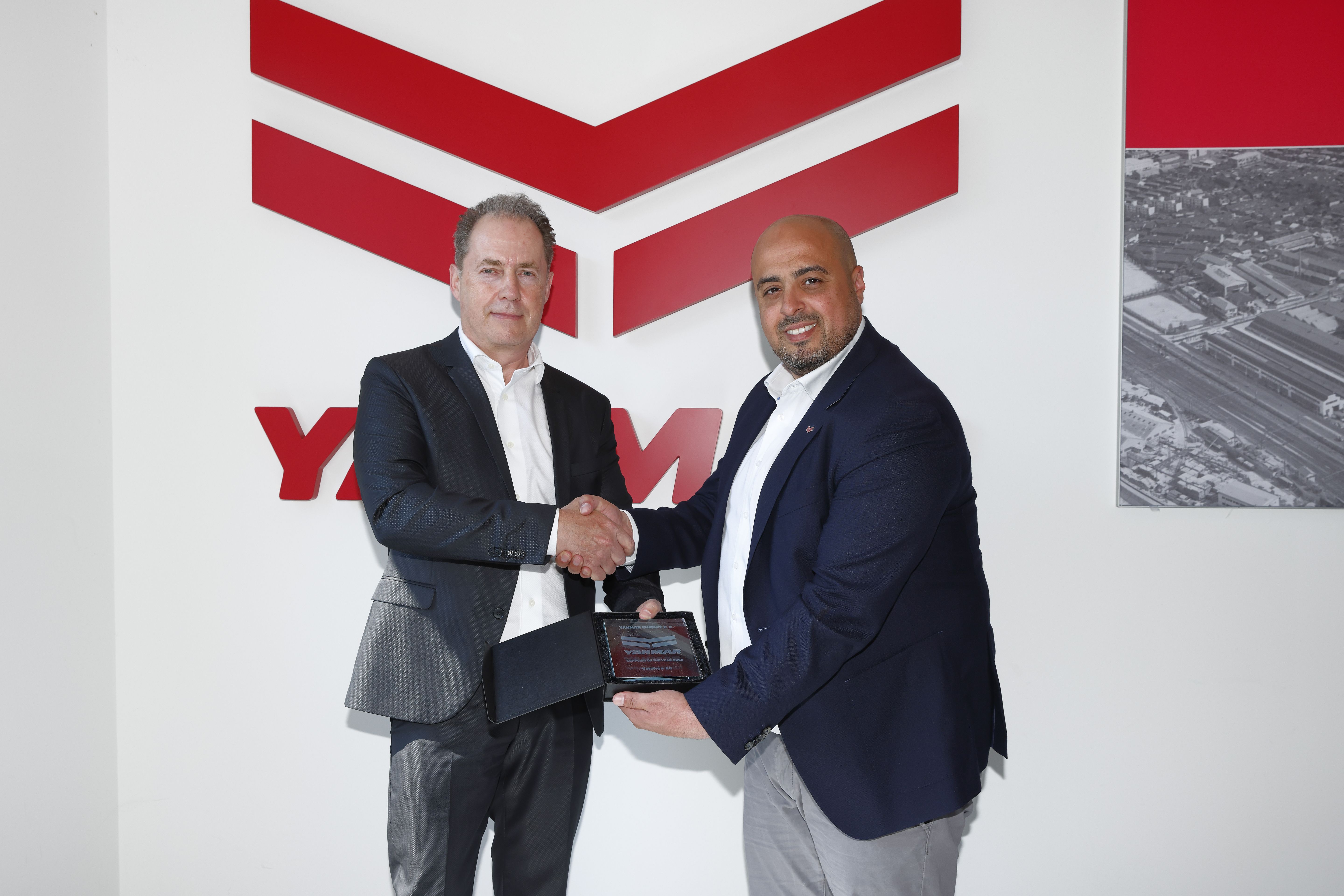 Veratron wins European Supplier of the Year 2022 - Yanmar Europe Industrial