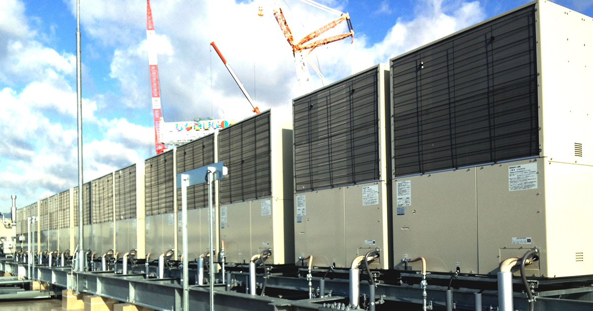 日本最大級の大型複合施設「EXPOCITY」に 国内最大規模のGHPを納入｜Y media｜ヤンマー