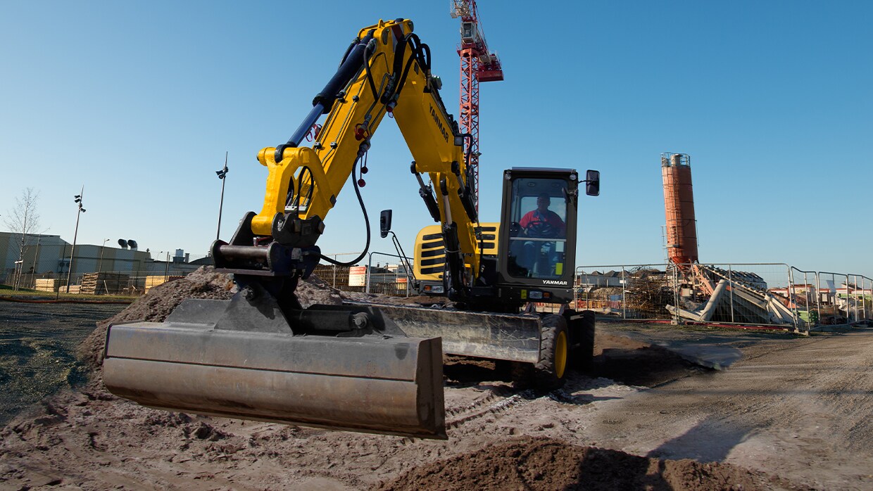 Buckets｜Wheeled excavators｜Attachments｜Construction｜YANMAR