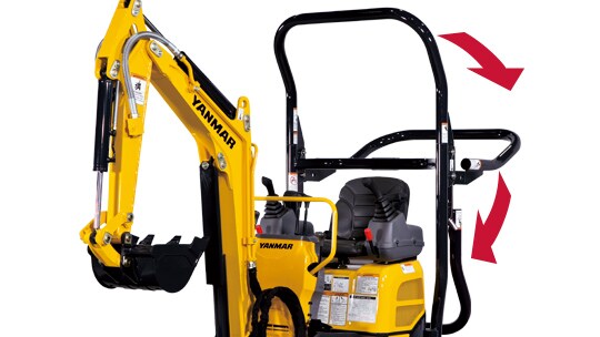 Comfortability｜ViO12-2A｜Excavators｜Construction｜YANMAR Australia