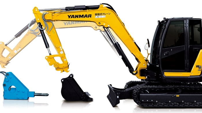 ViO25｜Excavators｜Construction｜YANMAR