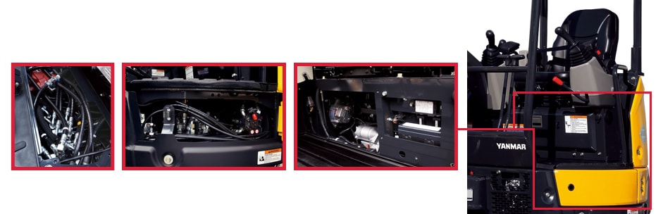 Maintenance｜ViO25｜Excavators｜Construction｜YANMAR