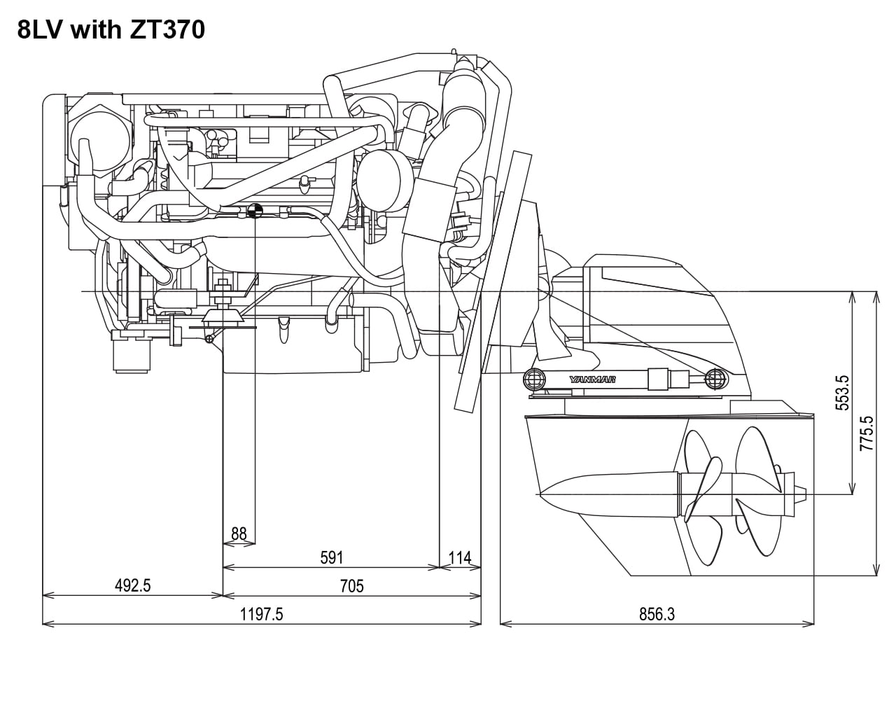 8LV350 (Z) - YANMAR Marine International