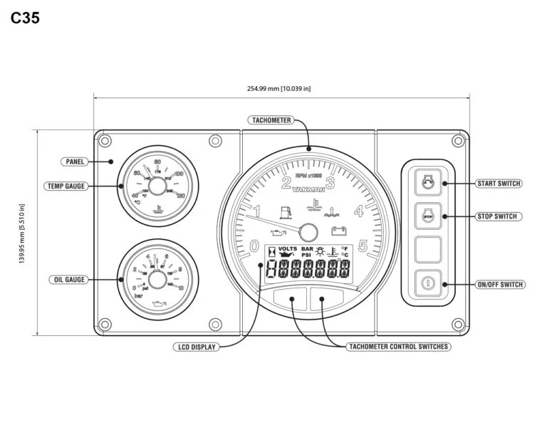 B25 & C35 Panels - YANMAR Marine International