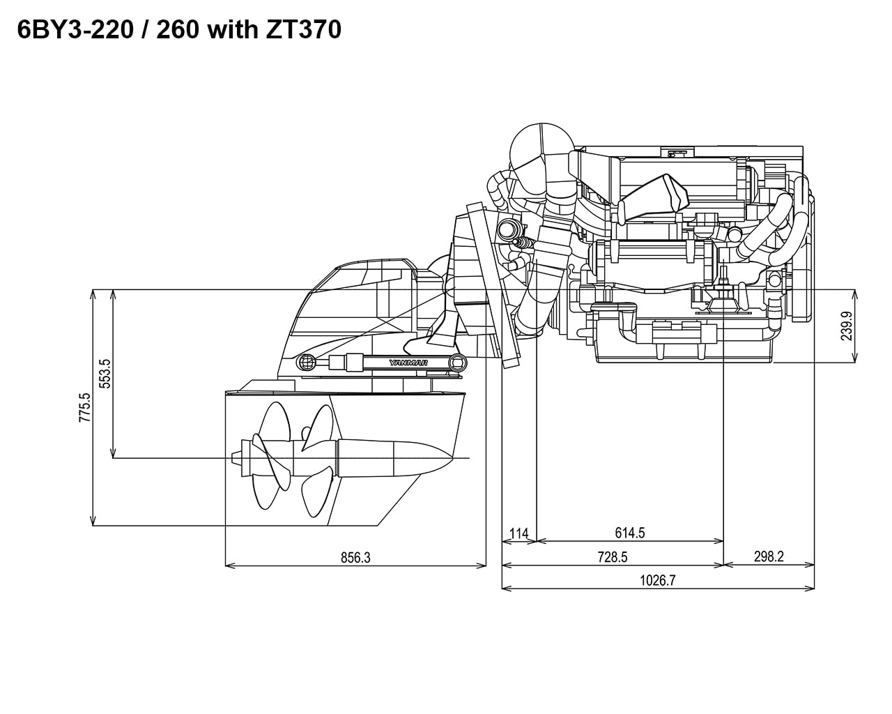 6BY3-260 (Z) - YANMAR Marine International