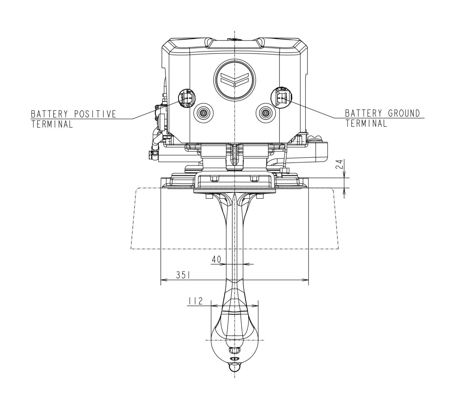 YANMAR e-propulsion for sailboats - SDe15 YANMAR Electric Saildrive