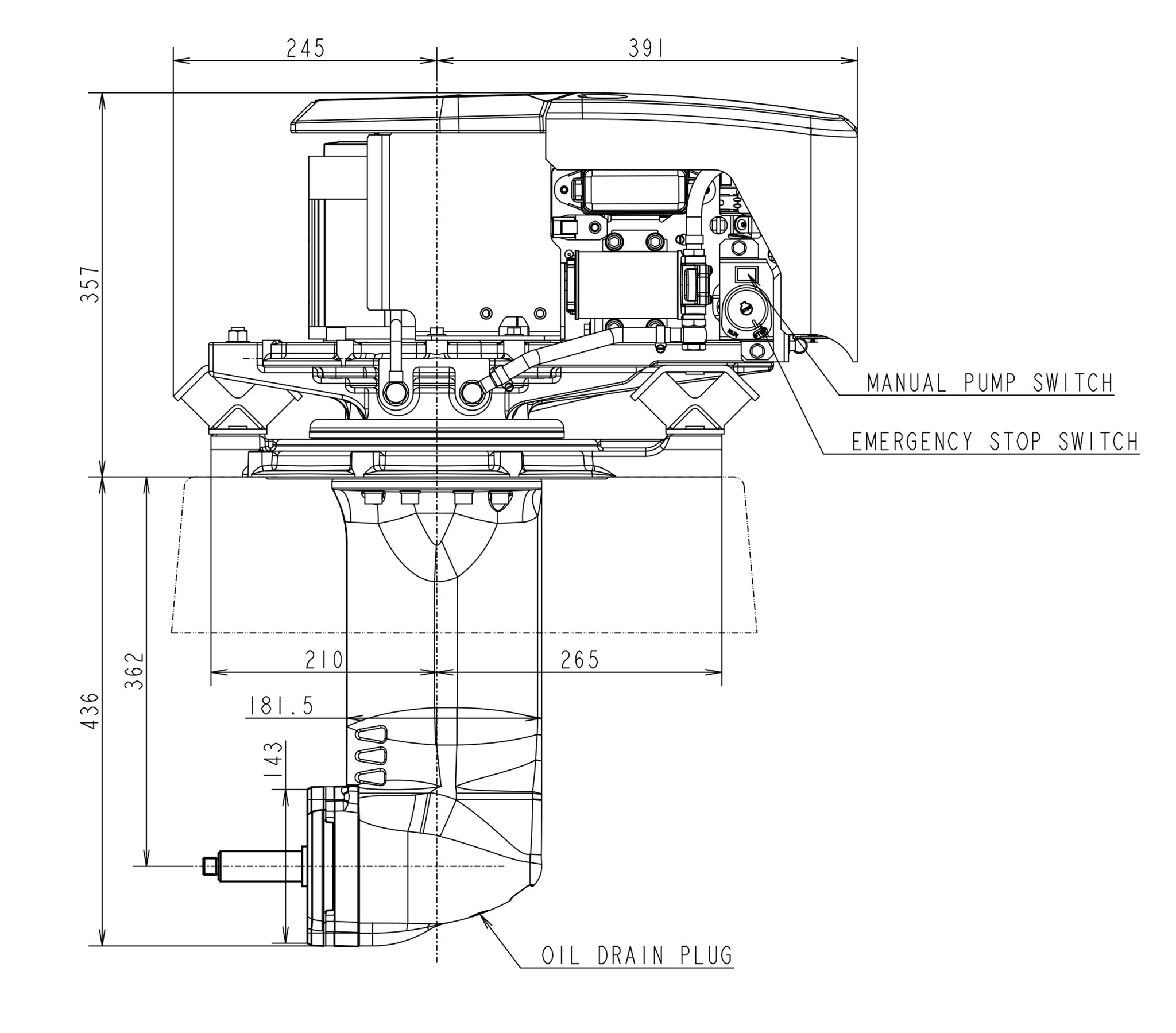 YANMAR e-propulsion for sailboats - SDe15 YANMAR Electric Saildrive