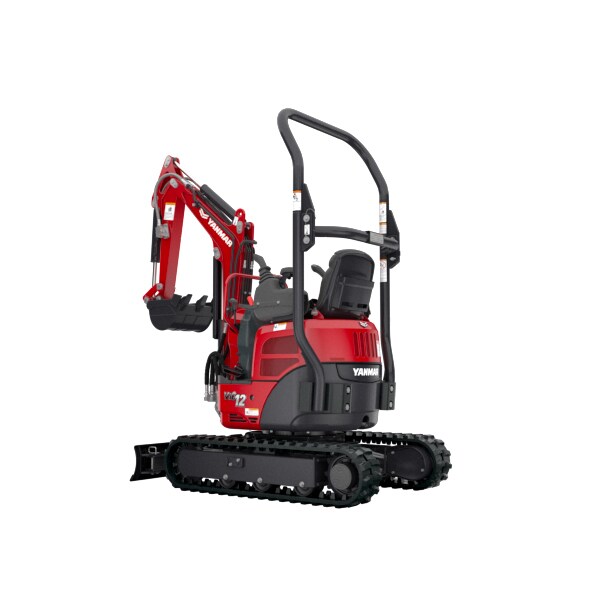 360° view｜ViO12-2A｜Excavators｜Compact Equipment｜YANMAR