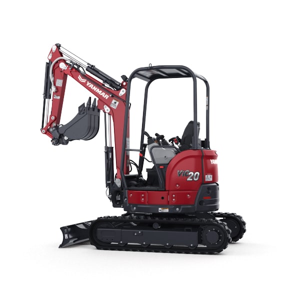 360° view｜ViO20｜Excavators｜Compact Equipment｜YANMAR