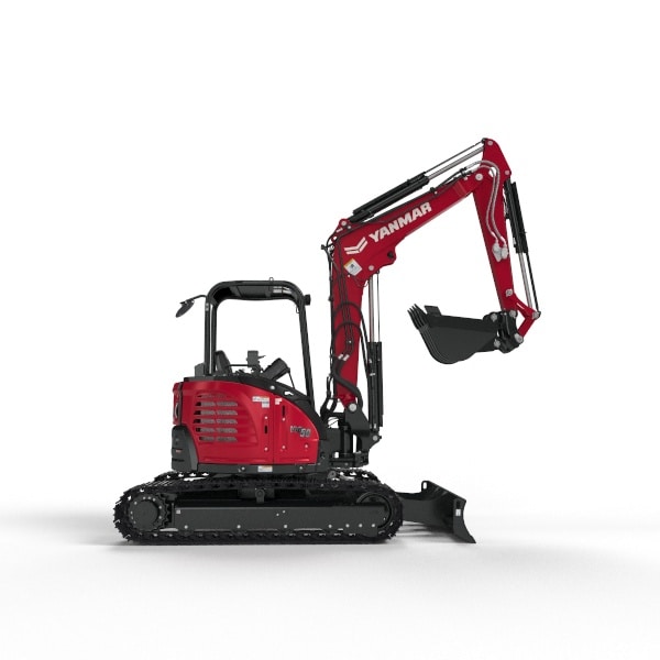 360° view｜ViO50/ViO55｜Excavators｜Compact Equipment｜YANMAR New Zealand