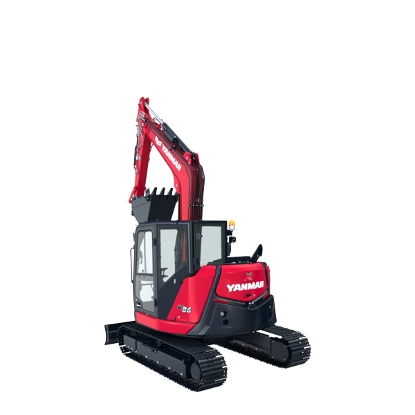 360° view｜SV86-7｜Excavators｜Compact Equipment｜YANMAR